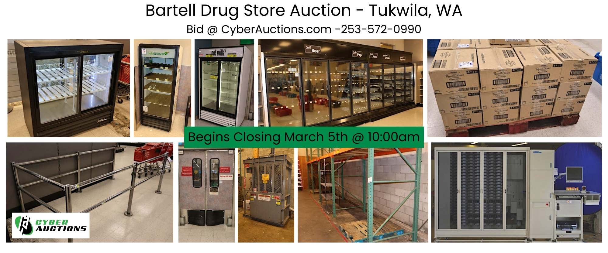 Bartell Drug Store Auction