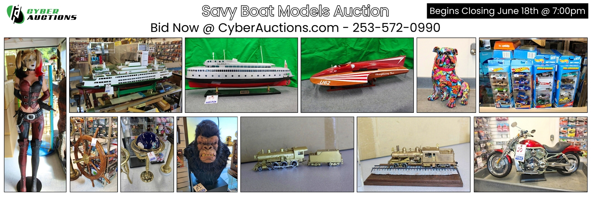 Savy Boat Models Auction